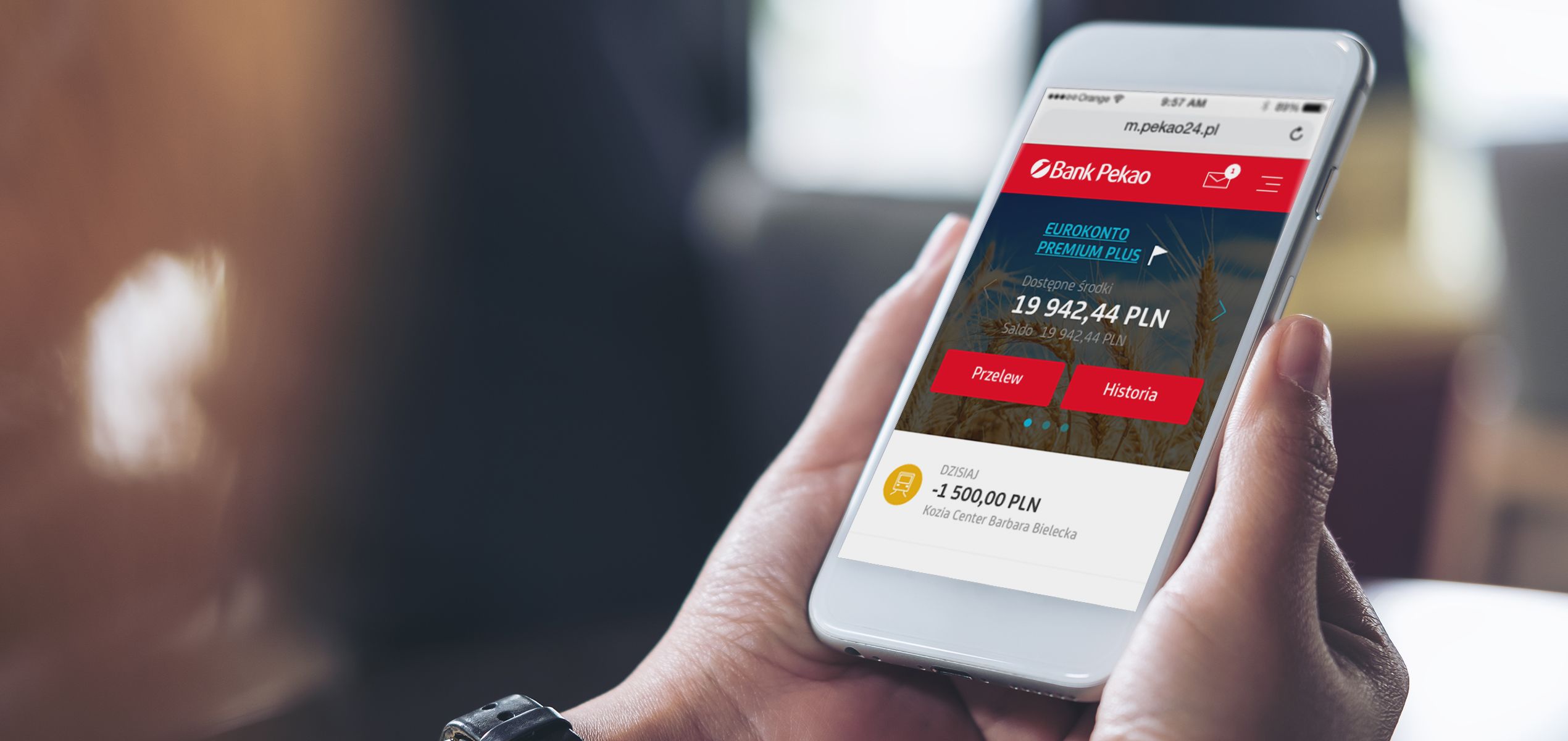 Aplikacja mobilna do płatności smatfonem dla Banku Pekao SA | e-point SA