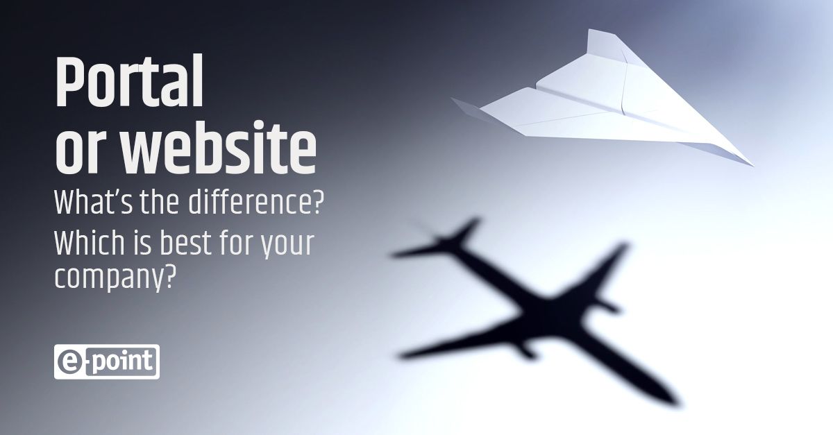 Portal or website: What’s the difference? Which is best for your ...